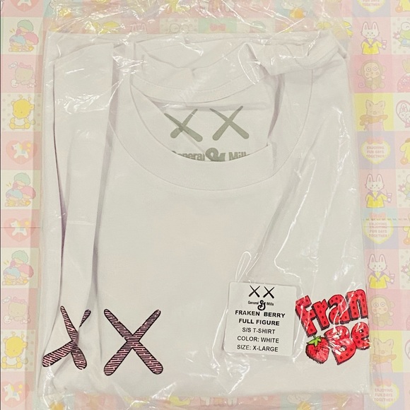 KAWS | Shirts | Newgeneral Mills Monsters Frankenberry X Kaws ...